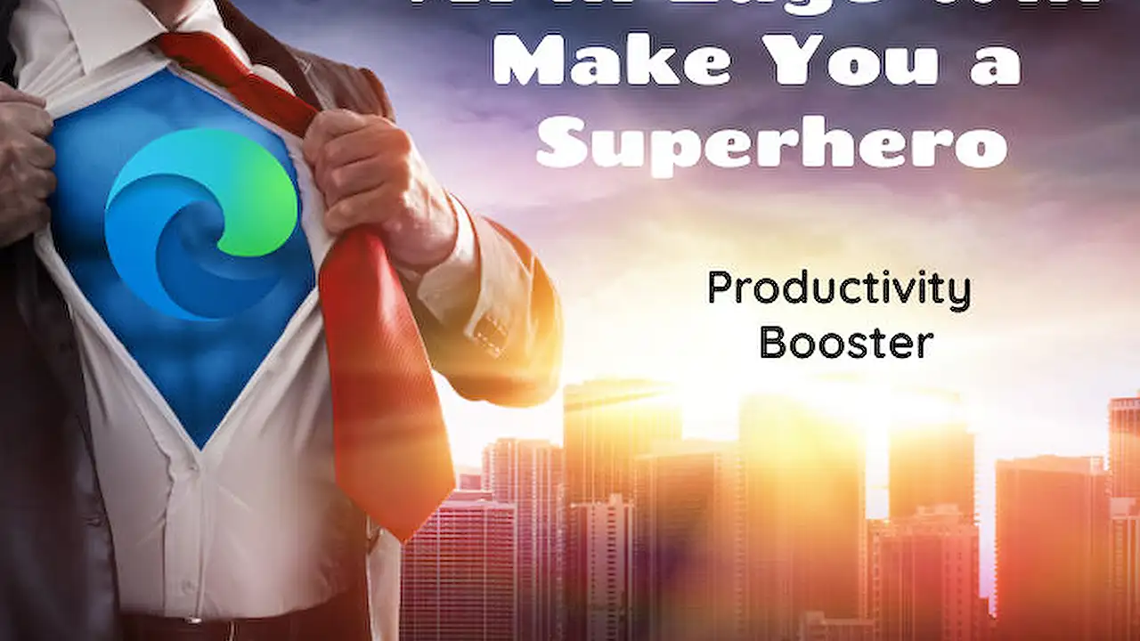 Microsoft Egde Superhero with AI