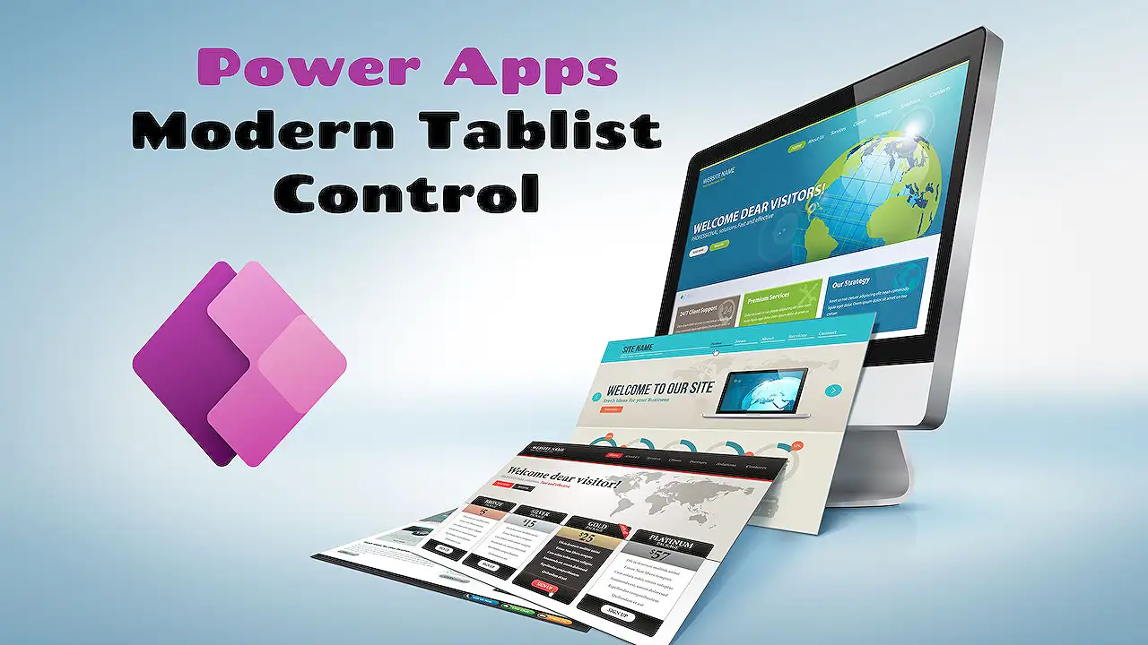 Power Apps Modern Tablist Control