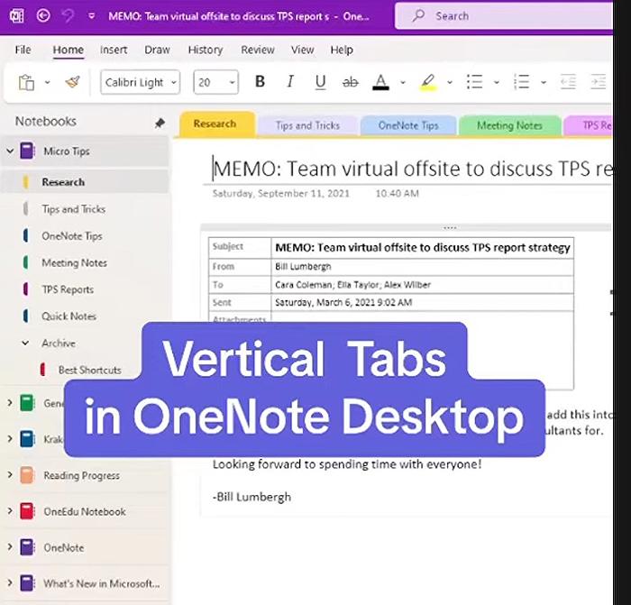 Vertical Tabs Guide Enhance OneNote Efficiency Vertical Tabs Guide Enhance OneNote Efficiency