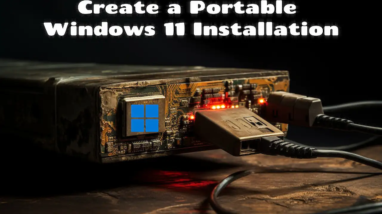 Create a Portable Windows 11 Installation