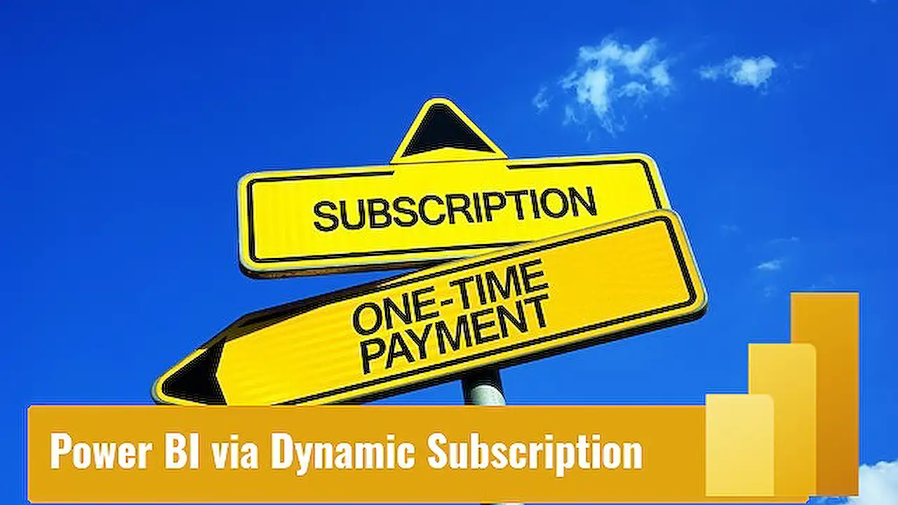 Automate Personalized Power BI Reports via Dynamic Subscription