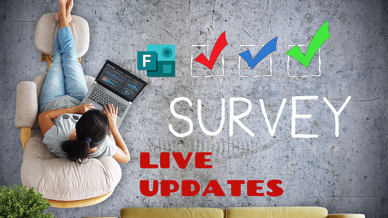 Share your Microsoft Forms survey live!