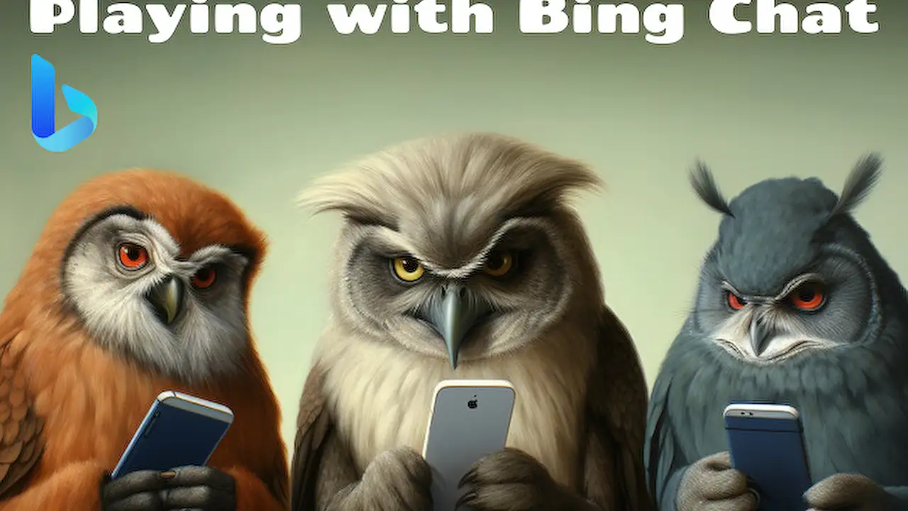 Having fun with Bing Chat