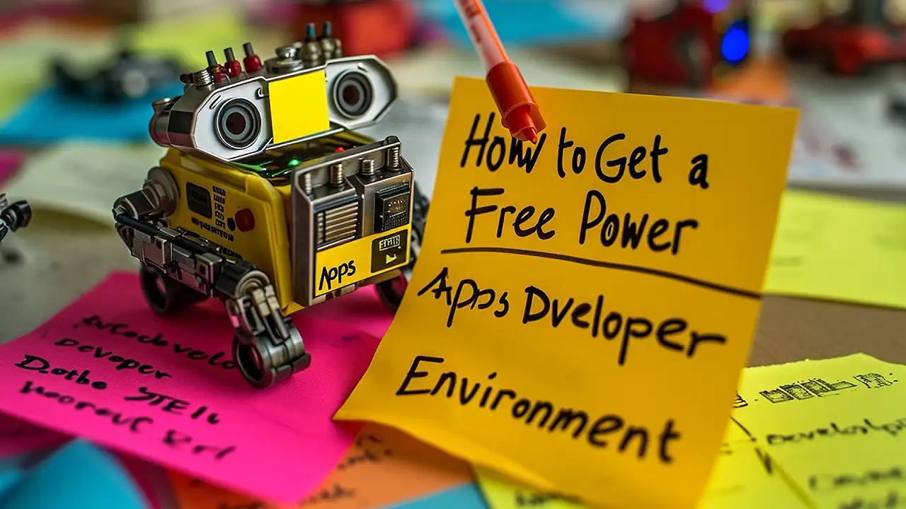 Free Power Apps Developer Setup Step by Step