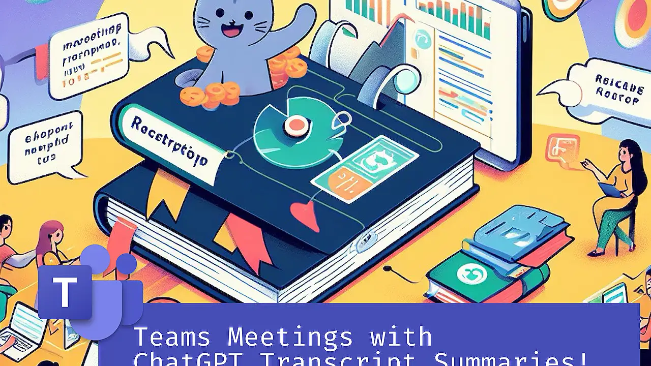 Boost Teams Meetings with ChatGPT Transcript Summaries!