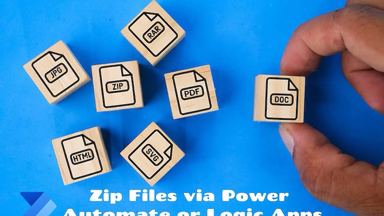 How to Create Zip Files via Power Automate